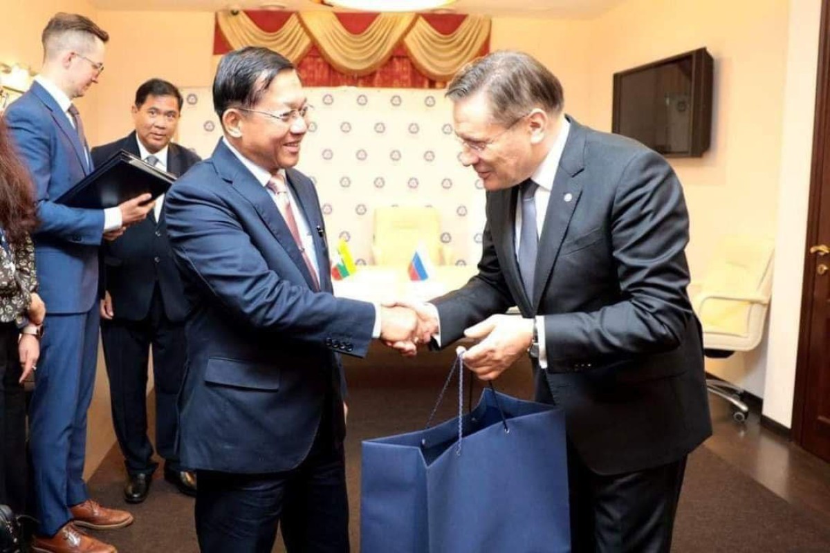 မြန်မာ နှင့် ရုရှားတို့ နျူကလီးယားစွမ်းအင်ကို ငြိမ်းချမ်းစွာအသုံးချရေးန