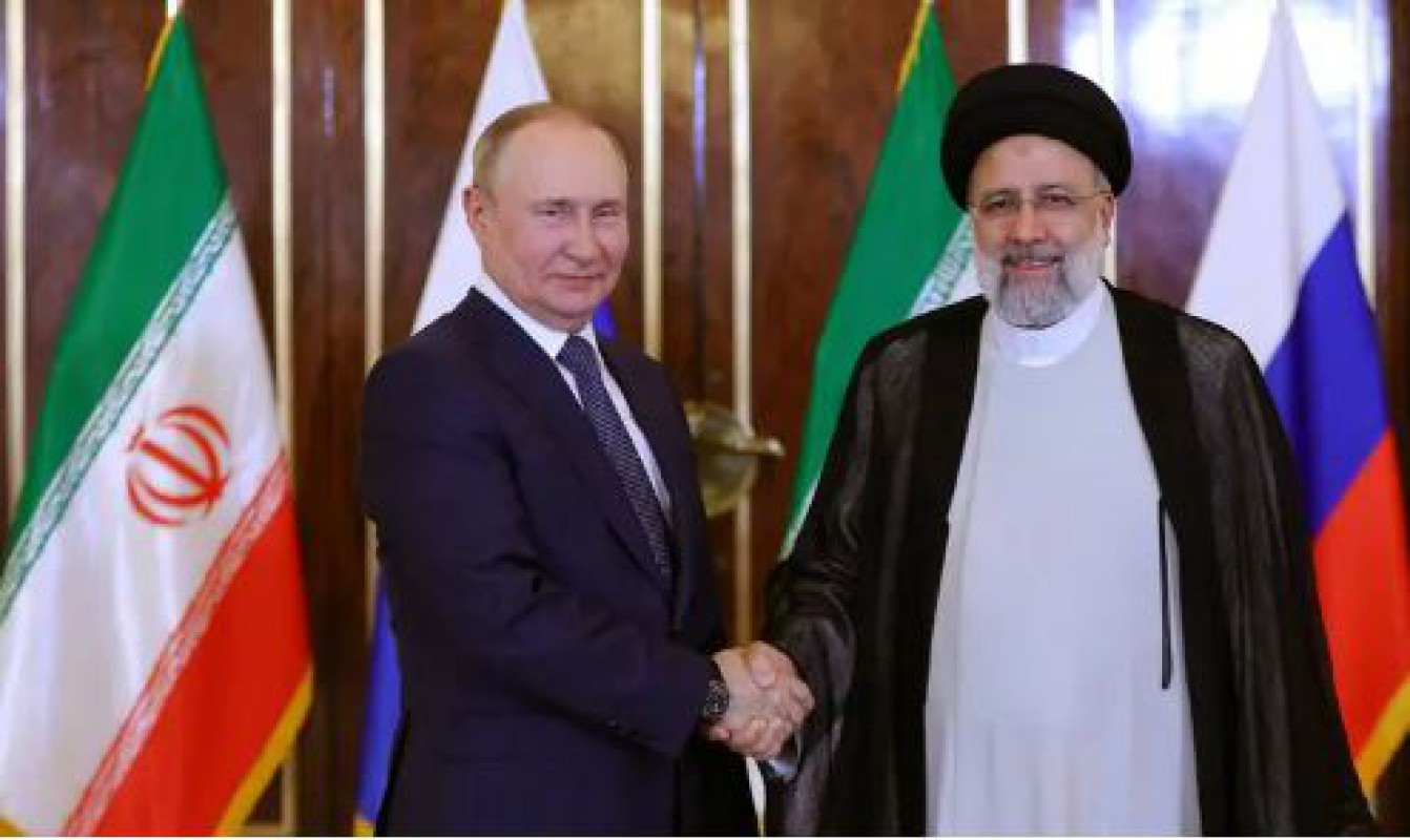 ယူကရိန်းစစ်ပွဲနဲ့ပတ်သက်ပြီး တင်းမာမှုအရှိန်မြင့်တက်နေချိန်မှာပဲ ရုရှားသမ္မတပူတင်နဲ့ အီရန