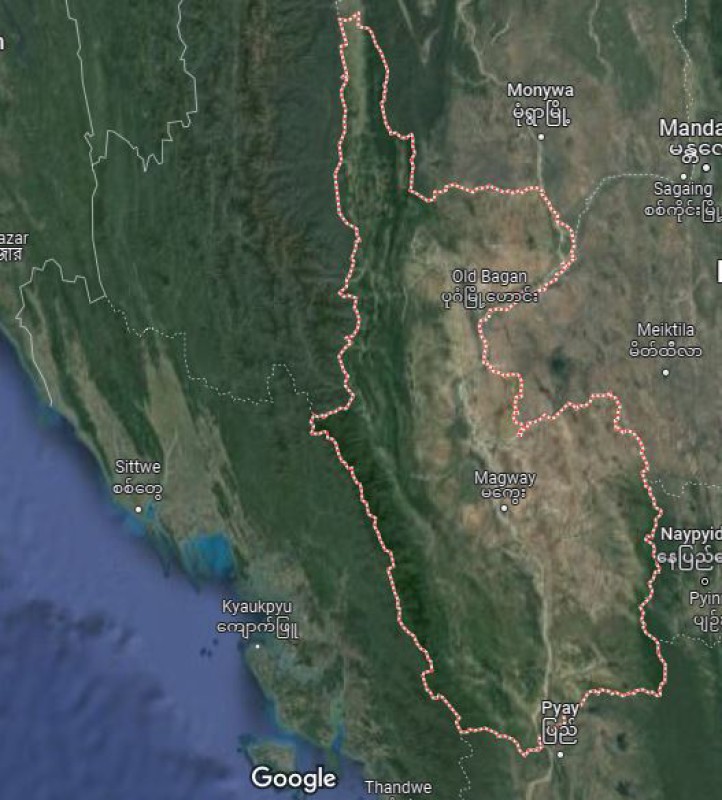 အနောက်မြောက်တိုင်းစစ်ဌာနချုပ်မှ လုပ်ကိုင်ခွင့်ရရှိထားသော မြေဧက ၅ဝ အပ