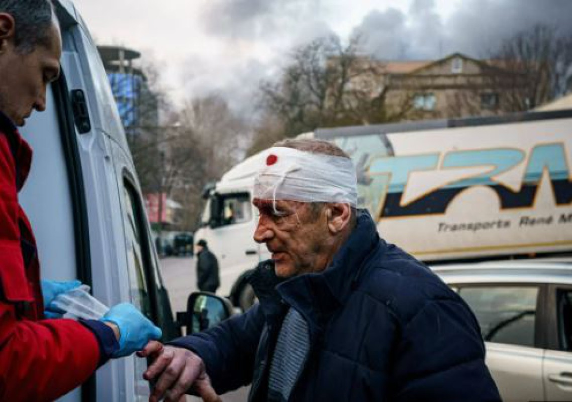 ခရစ္စမတ်အကြိုနေ့တွင် ခါဆွန်မြို့ကို ရုရှားတို့ ဒုံးကျည်များဖြင့်တိုက