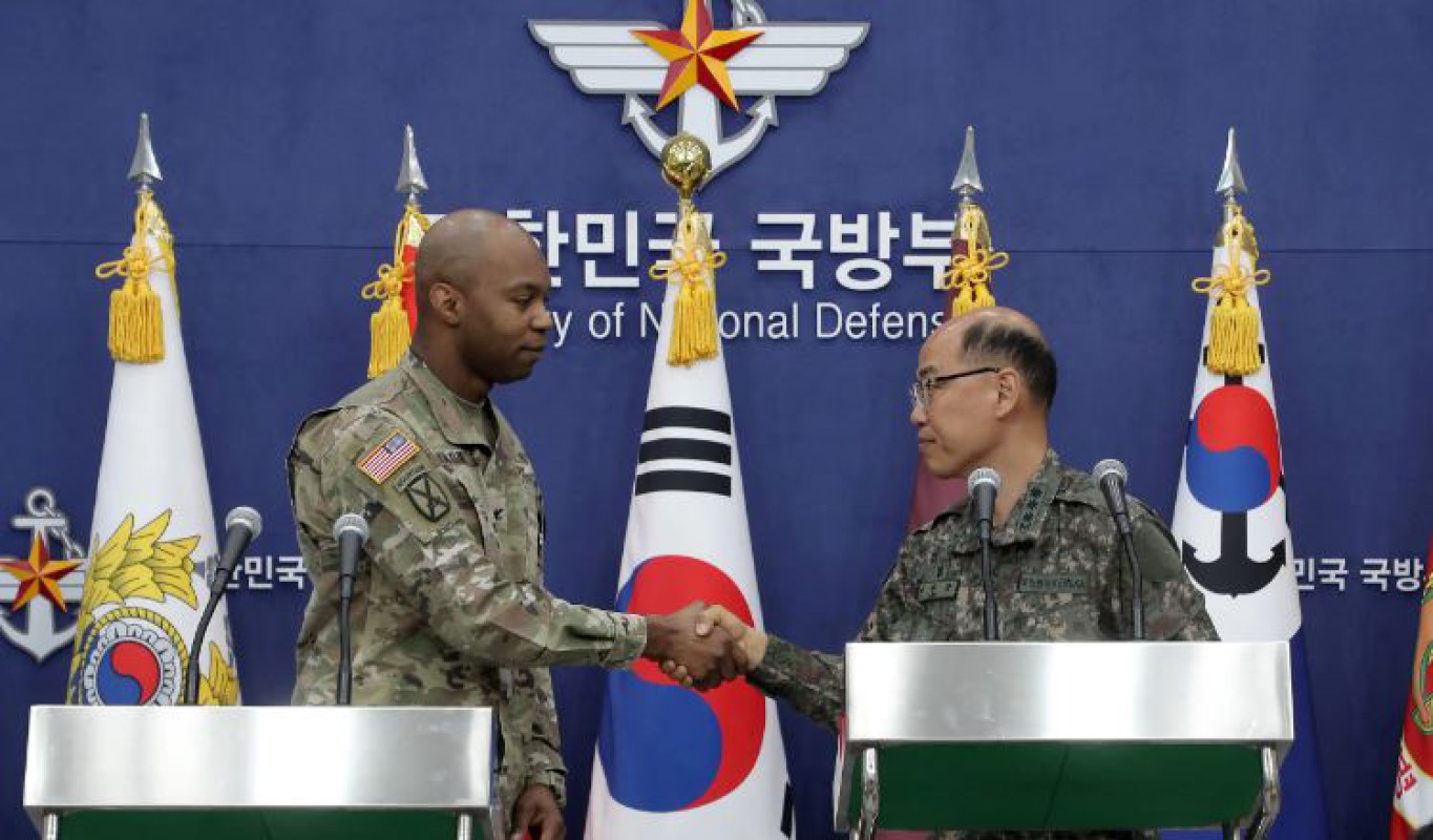 မြောက်ကိုရီးယားက သတိပေးမှုတွေ ရှိနေတဲ့ကြားကနေ တောင်ကိုရီးယားနဲ့ အမေရိကန်တို့ ပူးတွဲစစ်ရေးလေ့ကျင့