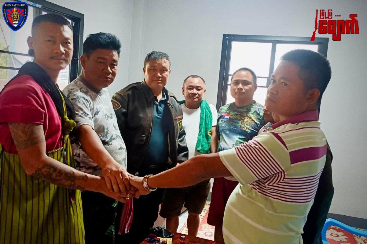 မြဝတီ-ကော့ကရိတ်အာရှလမ်းတိုက်ပွဲများ၌ ပူးပေါင်းပါဝင်နေသည့် KNU/KNLA-PC မှ ဗျူဟာမှူးနှင့် တပ်ရင်းမ ...