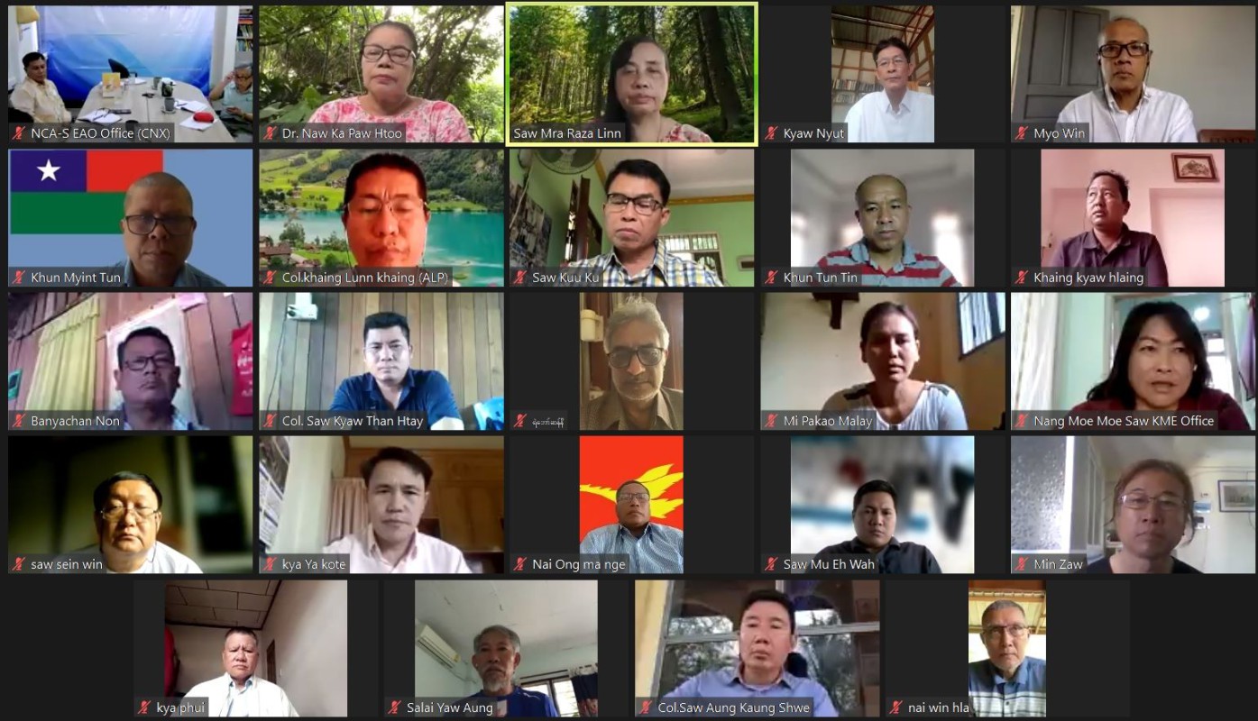 ပြည်တွင်း၌ ဖြစ်ပွားနေသော အကြမ်းဖက်ပဋိပက္ခများ အမြန်ဆုံးရပ်တန့်ရန် NCA ထိုးထားသော PPST အဖွဲ့ တောင ...