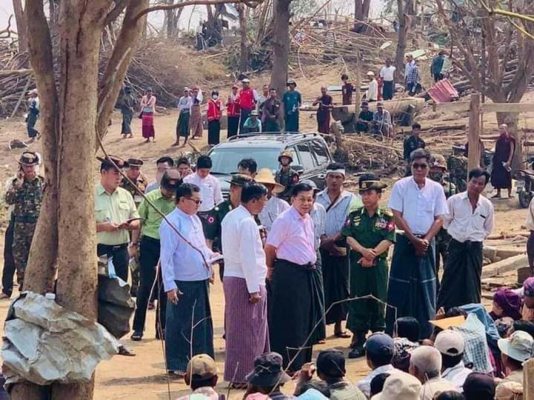 လယ်ဝေးမြို့နယ်၌ လေဆင်နှာမောင်းတိုက်ခတ်မှုကြောင့် လူထိခိုက်သေဆုံးမှုများရှိခဲ့သော နေရာများသို့