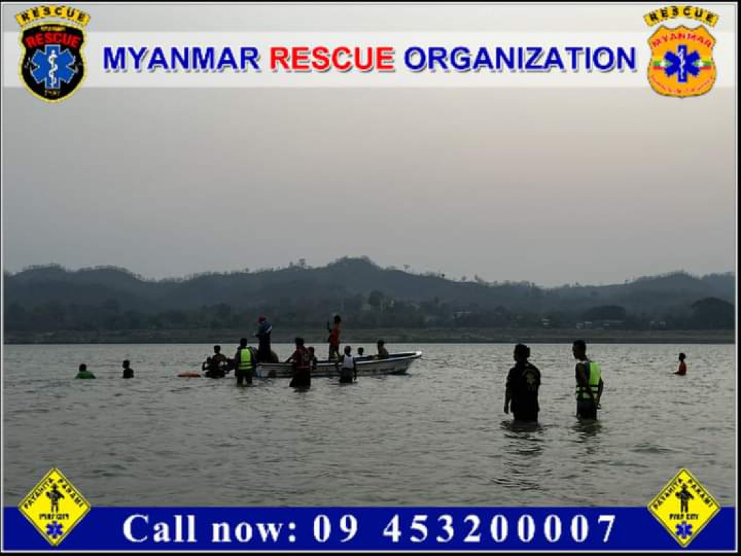 ဧရာဝတီမြစ်အတွင်း မိသားစုလိုက်‌ရေဆင်းကူးရာမှ ၁၃ နှစ်အရွယ်ကလေးတစ်ဦး အပါအဝင် ၃ ဦး ရေနစ်သေဆုံး