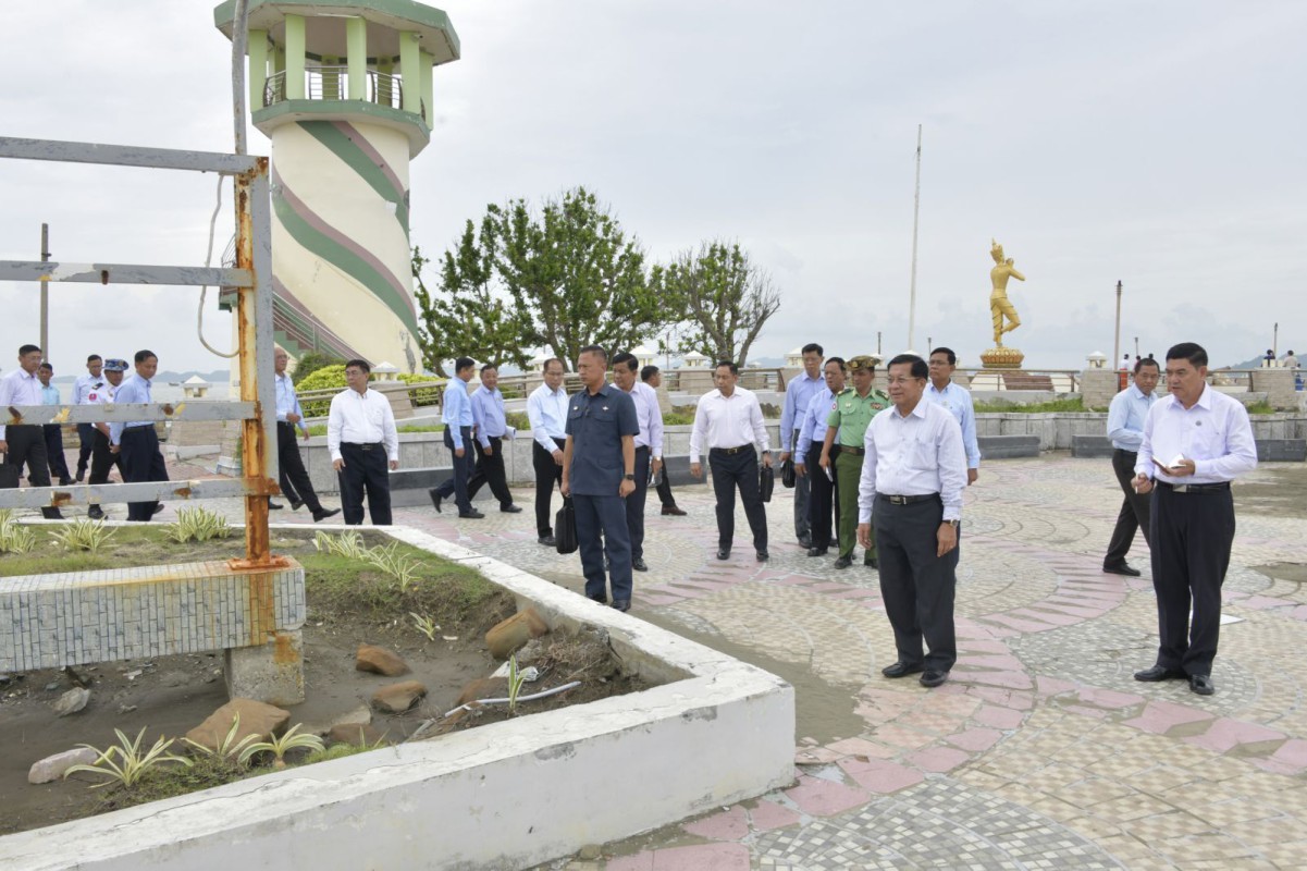 သဘာဝဘေးကြုံတွေ့ချိန်၌ ပွဲလန့်တုန်းဖျာခင်းသူများကို ထိရောက်သော ပြစ်ဒဏ်များပေးရမည်ဟု တပ်ချုပ် သတိပေး