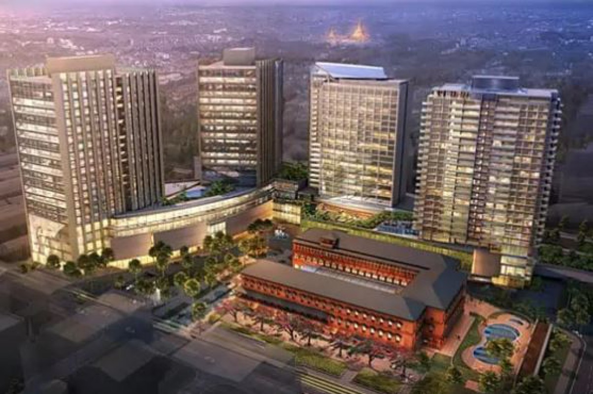 Peninsula Yangon ဟိုတယ်စီမံကိန်းကို ပြန်လည်လုပ်ဆောင်ရေးက စီးပွားရေးအခ