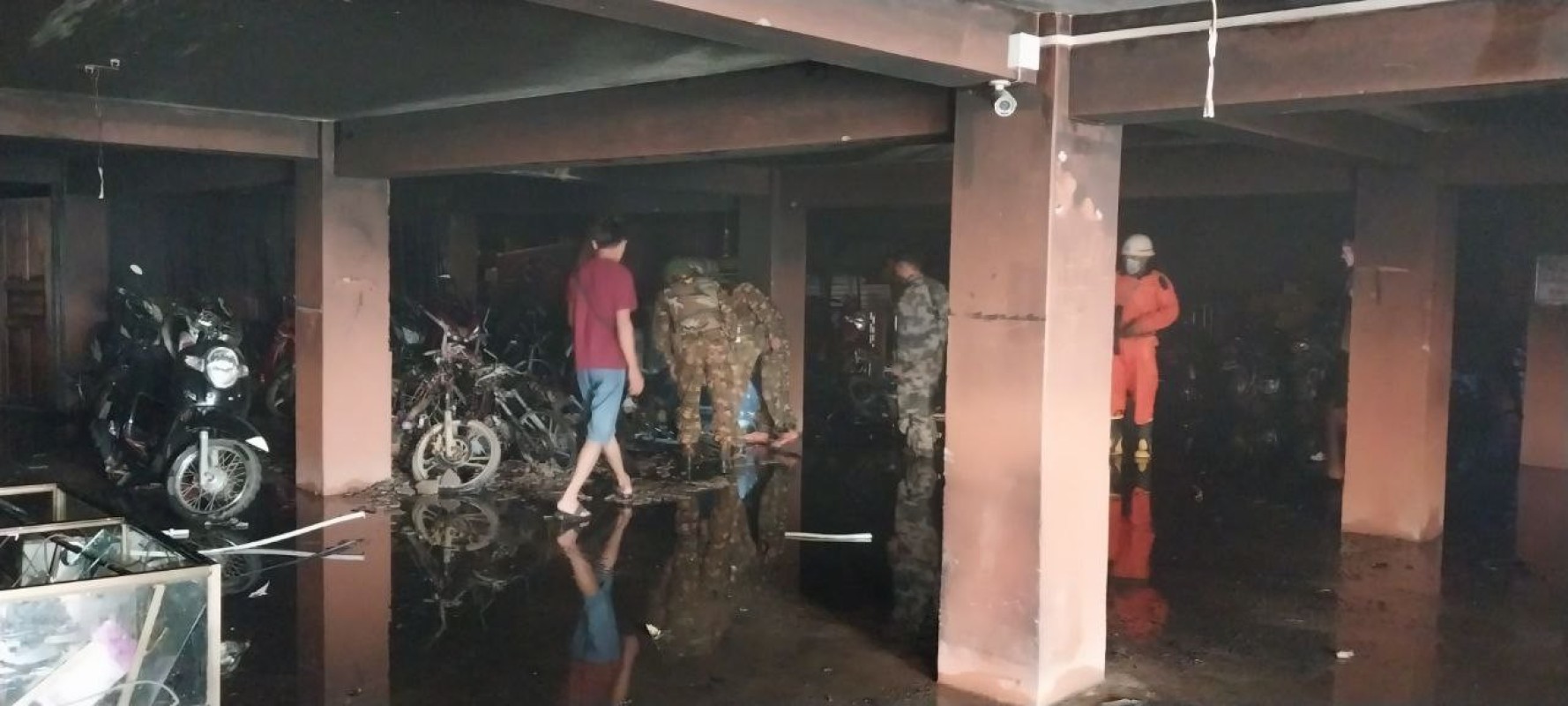 ကျောက်မဲမြို့ပေါ်ရှိ အုပ်ချုပ်ရေးမှူးရုံး၌ အစည်းအဝေးပြုလုပ်နေစဉ် လက်နက်ကိုင်အဖွဲ့က လာရောက်ပစ်ခတ