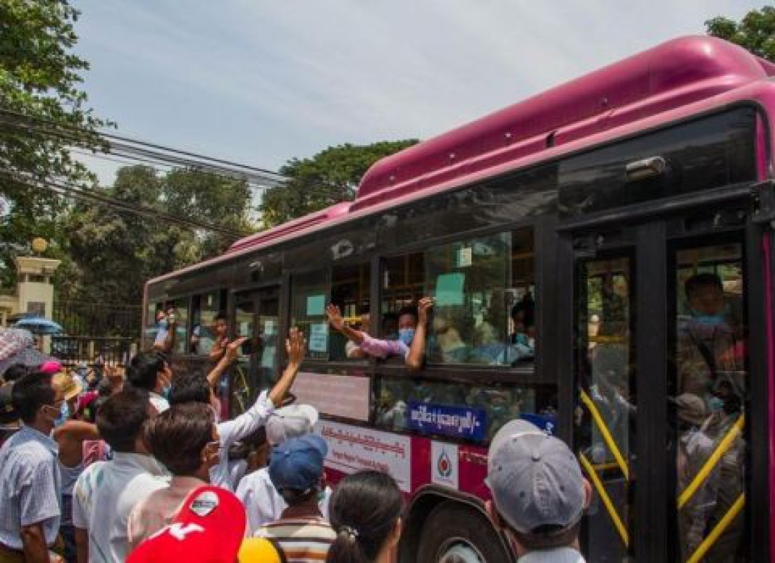၇၆ နှစ်မြောက်လွတ်လပ်ရေးနေ့၌ အကျဉ်းသား ၉၆၅၂ ဦးကို စည်းကမ်း သတ်မှတ်ချက