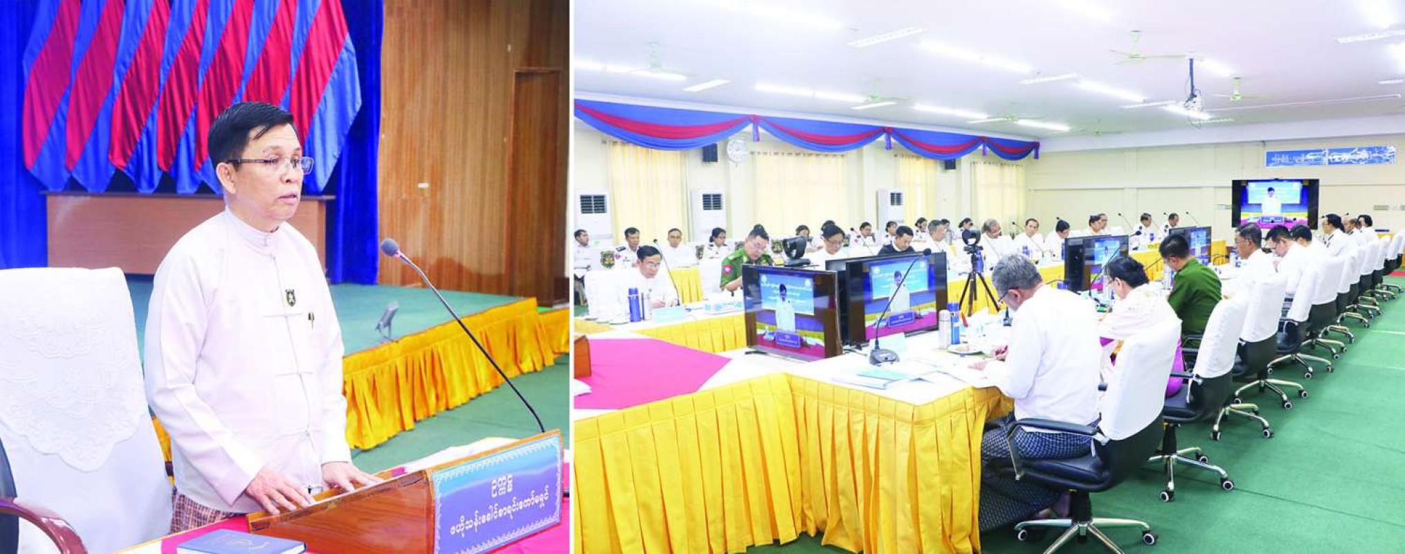 သန်းခေါင်းစာရင်းမေးခွန်းပုံစံ ပြင်ဆင်အတည်ပြုခြင်းအပြင် ကောက်ကွက်ဖွဲ့ခြင
