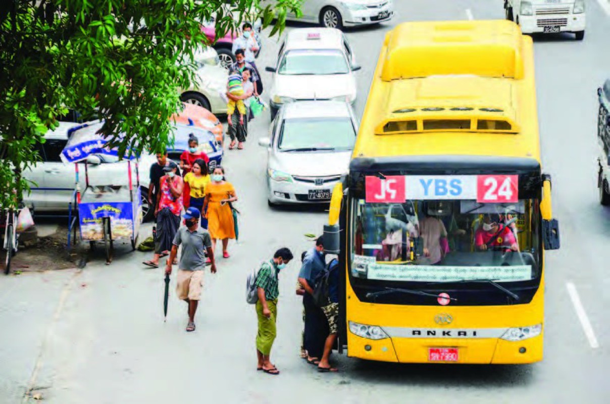 Ybs ယာဉ်ပေါ်တွင် အုပ်စုဖွဲ့ခါးပိုက်နှိုက်မှုဖြစ်စဉ်များပြားလာသည့်အတွက
