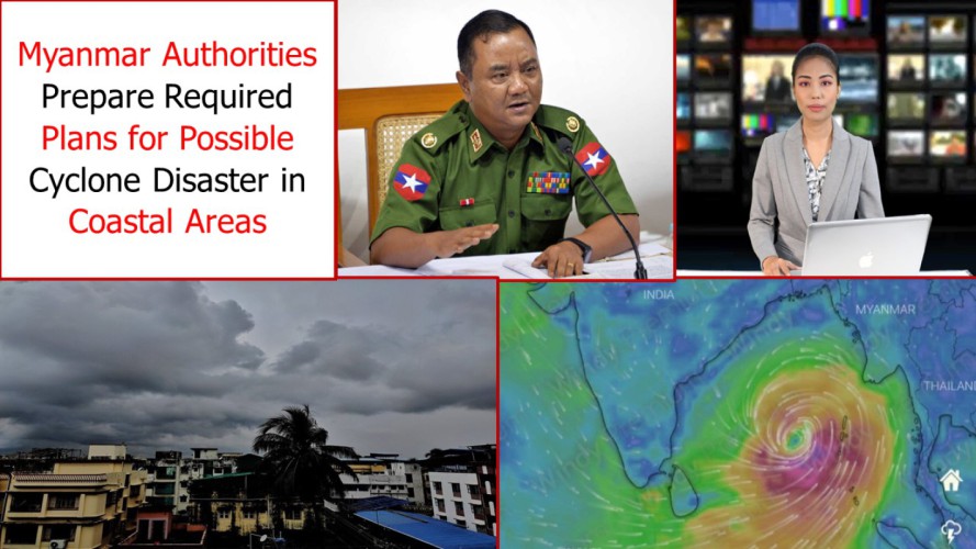 Myanmar Authorities Prepare Required Plans for Possible Cyclone ...